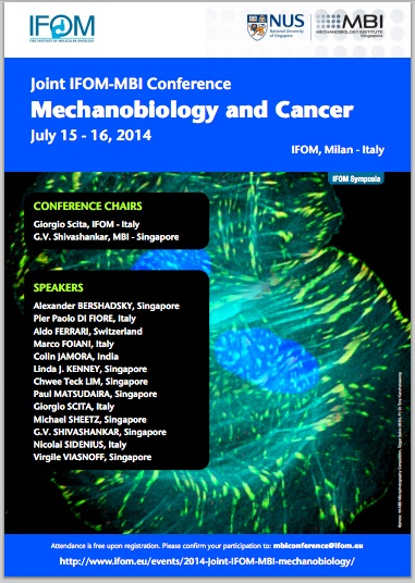 Conference Archive - Mechanobiology Institute, National University of ...