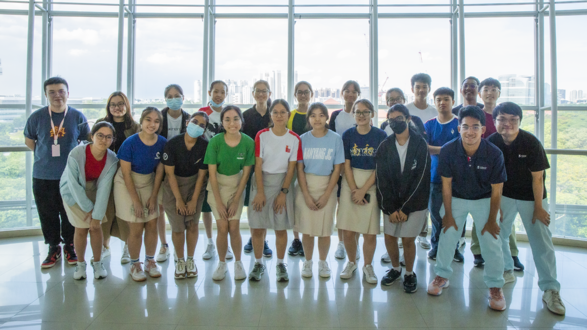 An Afternoon Visit to MBI by JC Students across Singapore - Mechanobiology Institute, National ...